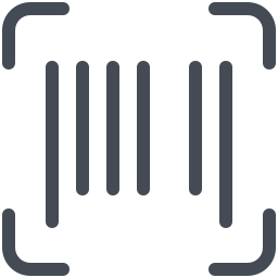 Barcode icon in Simple Small Style
