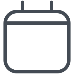Calendar icon in Windows 10 Style