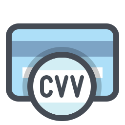 Card Verification Value icon in iOS Style