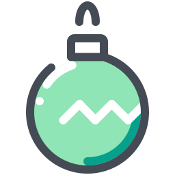 Christmas Ball icon in iOS Style