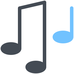 Songs icons in All style for graphic & UI design