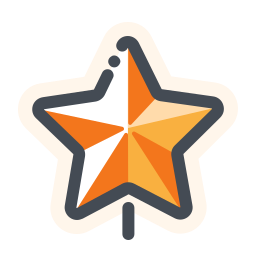 Christmas Star icon in Windows Metro Style