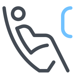 Flight Seat icon in iOS Style