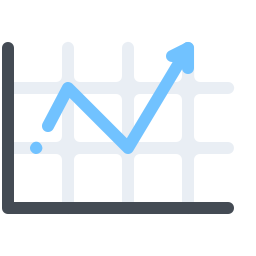 Graph icon in iOS Style