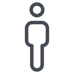Standing Man icon in iOS Style