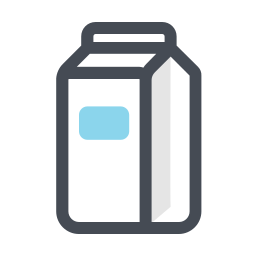 Tetra Pak icon in SF Black Filled Style