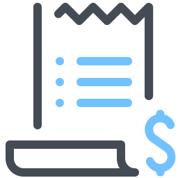 Transaction List icon in Ice Cream Style