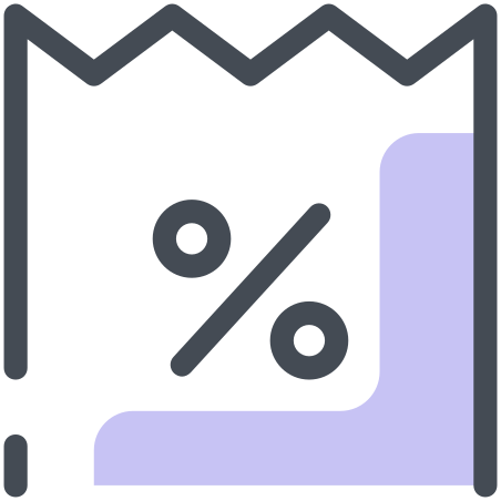 Closeout Sale icon in Pastel Style