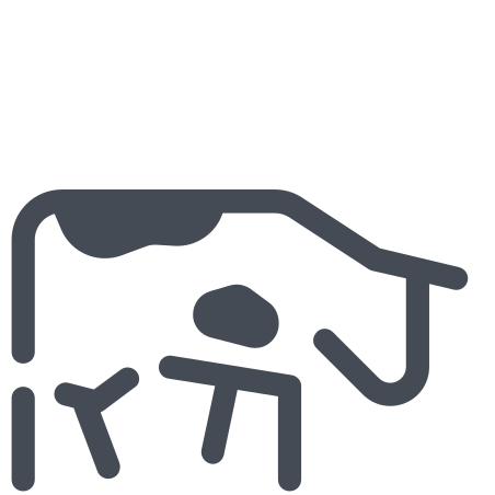 Cow Breed icon in Pastel Style
