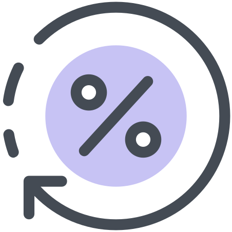 Overstock Sale icon in Pastel Style