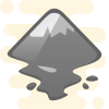 Inkscape icon in Cute Clipart Style