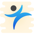 Jmp icon in Cute Clipart Style