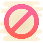 Unavailable icon in Cute Clipart Style