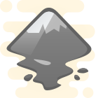 Inkscape icon in Cute Clipart Style