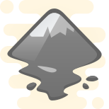 Inkscape icon in Cute Clipart Style