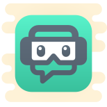 Streamlabs OBS icon in Cute Clipart Style