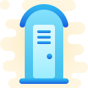Portable Toilet icon in Office XS Style