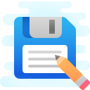 Save as icon in Windows 10 Style