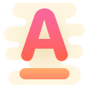 Text Color icon in Windows Metro Style