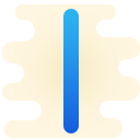 Vertical Line icon in iOS Style