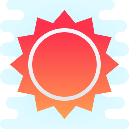 AccuWeather icon in Cute Clipart Style