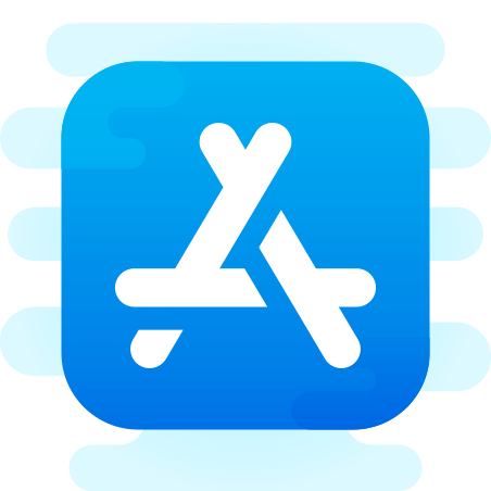 App Store icon in Cute Clipart Style