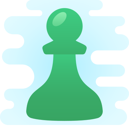 Chess Com icon in Cute Clipart Style