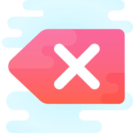 Clear Symbol icon in Cute Clipart Style