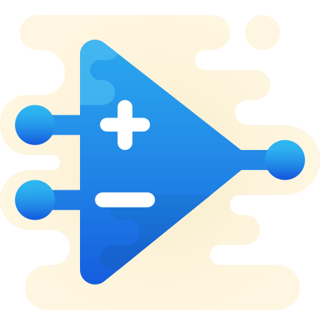 Comparator icon in Cute Clipart Style