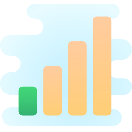 Low Connection icon in Cute Clipart Style