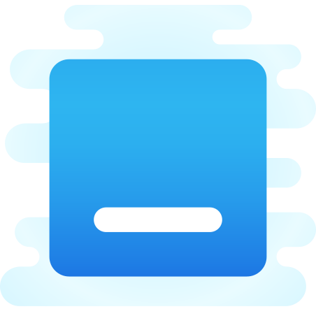 Minimize Window icon in Cute Clipart Style