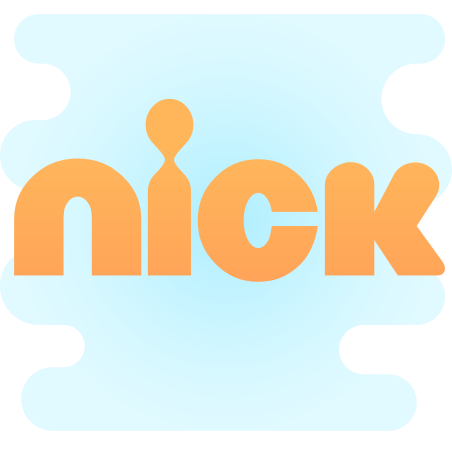Nickelodeon icon in Cute Clipart Style