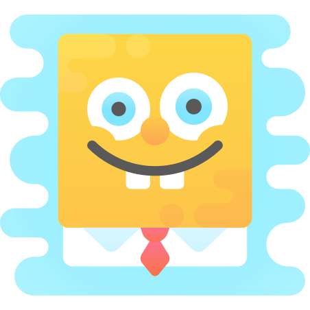 Spongebob Squarepants icon in Cute Clipart Style