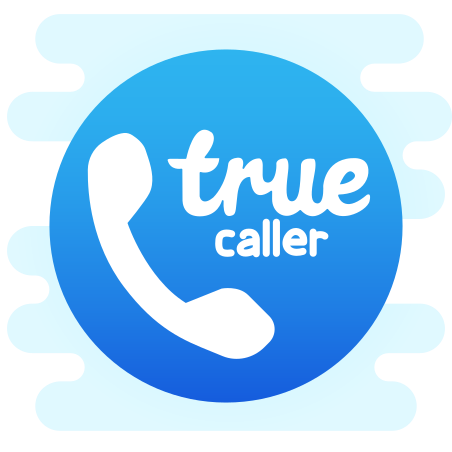 Truecaller icon in Cute Clipart Style