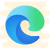 Microsoft Edge icon in Cute Clipart Style
