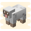 Minecraft Sheep icon in Cute Clipart Style