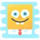 Spongebob Squarepants icon in Cute Clipart Style