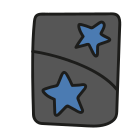 Anki icon in Doodle Style