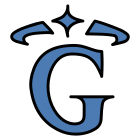 Genshin Impact Logo icon in Doodle Style