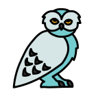 Hedwig icon in Doodle Style