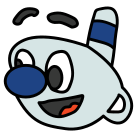 Mugman icon in Doodle Style