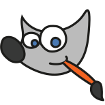 GIMP icon in Doodle Style