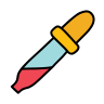 Color Dropper icon in Ice Cream Style