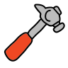 Hammer icon in Windows Metro Style