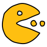 Pacman icon in iOS Style