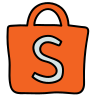 Shopee icon in Color Style