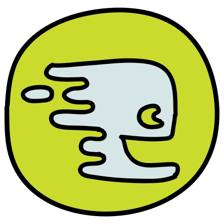 Endomondo Old logo icon in Doodle Style
