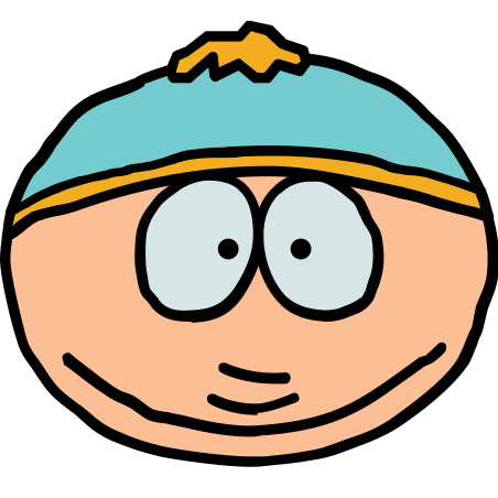 Eric Cartman icon in Doodle Style