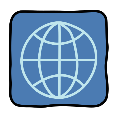ITranslate icon in Doodle Style