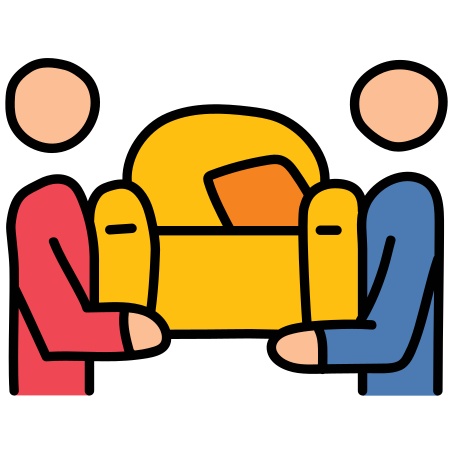 Movers icon in Doodle Style